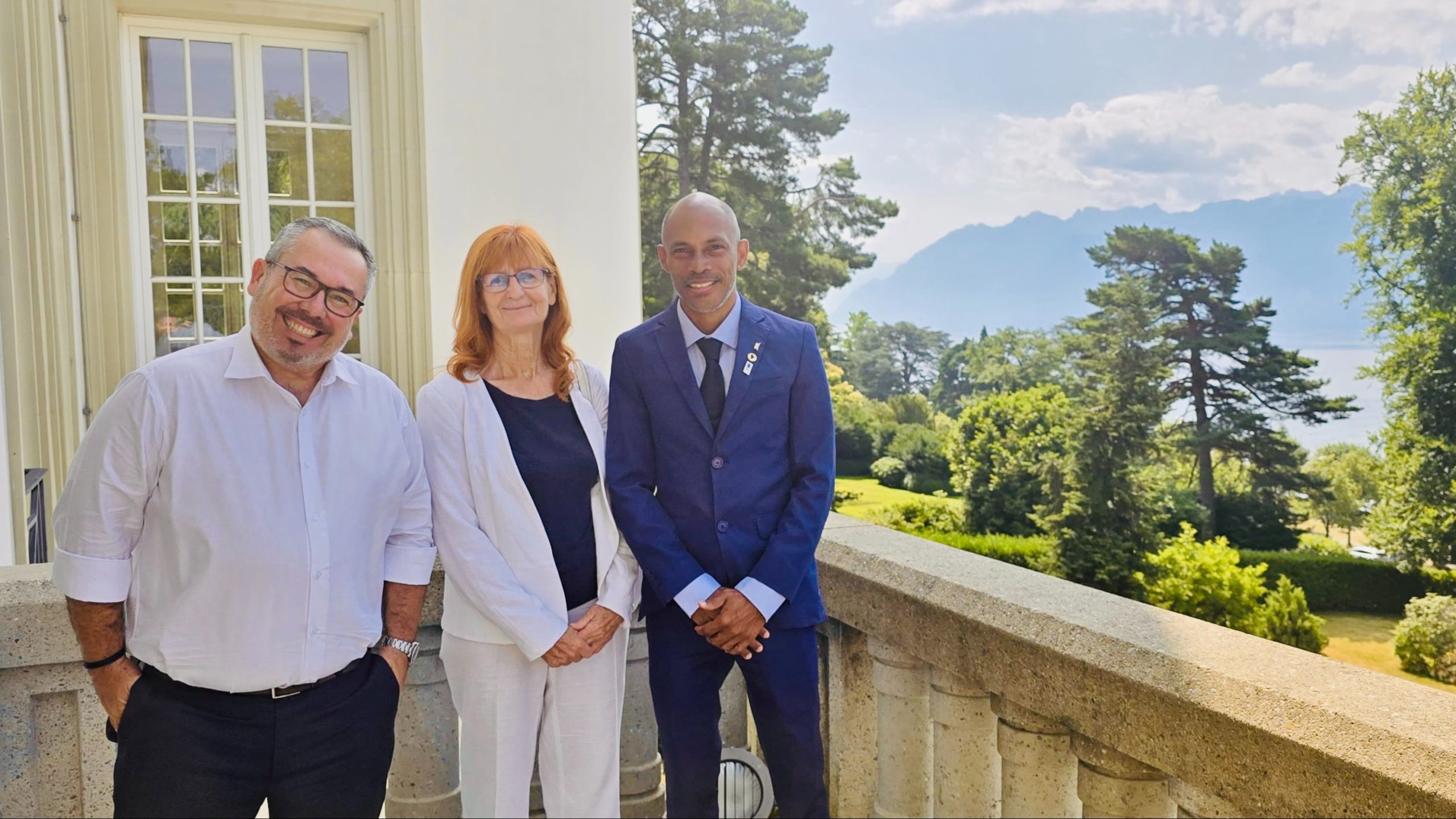 FIVB meet with French Guyana National Federation at Volleyball House